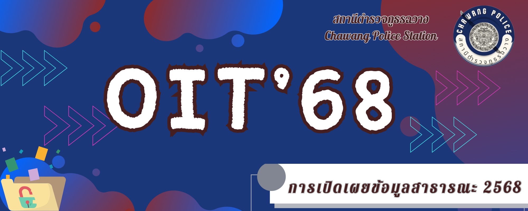 การเปิดเผยข้อมูลสาธารณะ (OIT) ปี2568 – สถานีตำรวจภูธรฉวาง